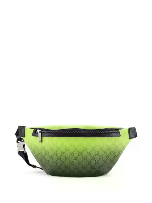 Gucci Gg Coated Canvas Large Belt Bag