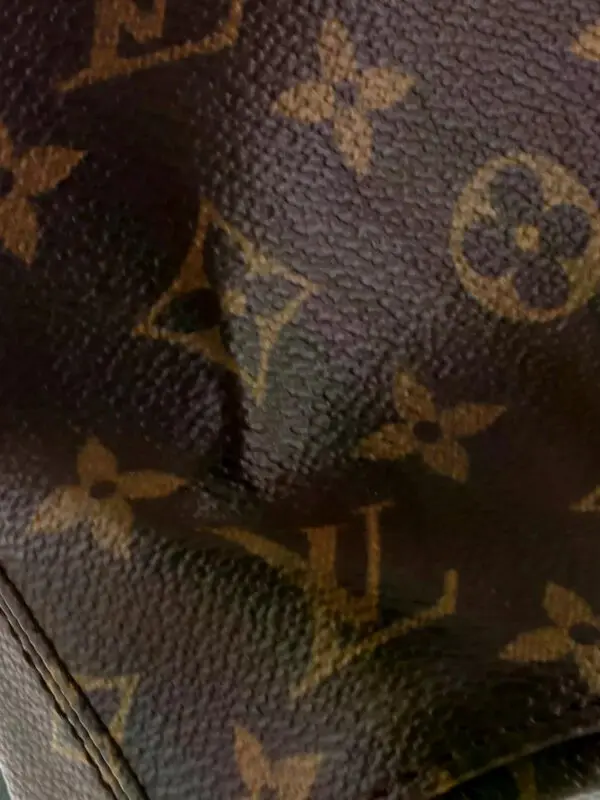 LOUIS VUITTON Monogram Canvas Tote Bag - Brown