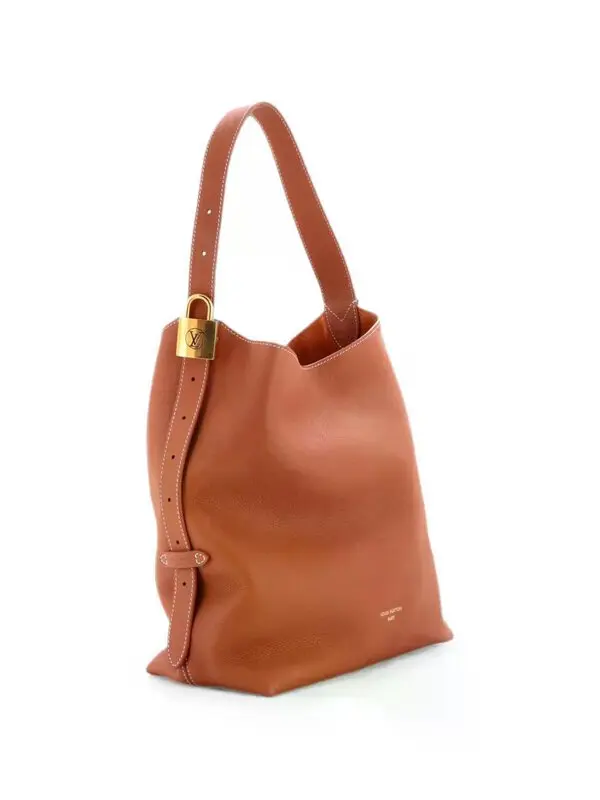 LOUIS VUITTON Low Key Calfskin Mm Hobo Bag