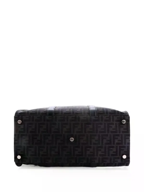 Fendi Convertible Zucca Jacquard Large Tote Bag