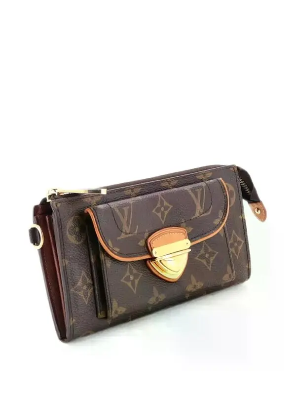 LOUIS VUITTON Astrid Wallet Monogram Canvas Small Wallets