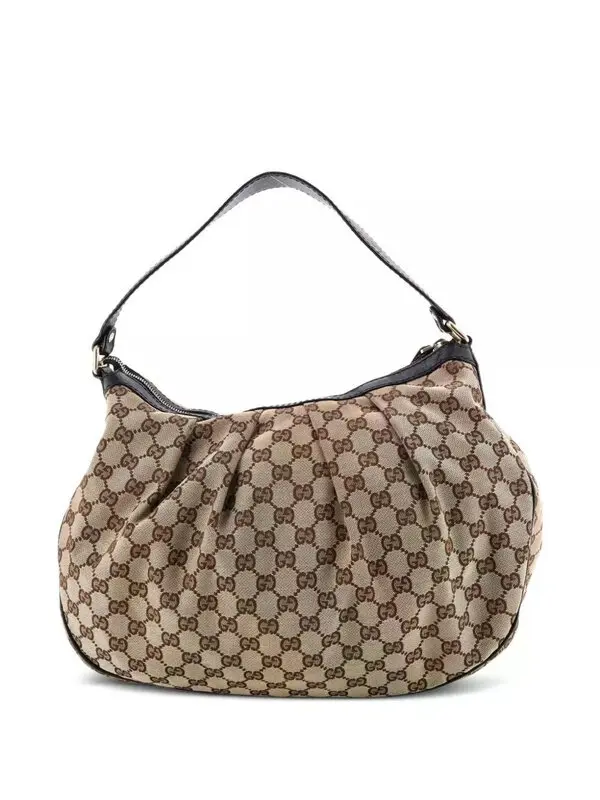 Gucci Sukey Gg Canvas Hobo Bag