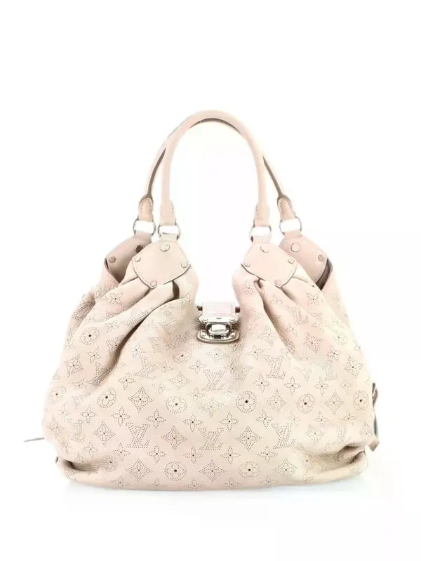 LOUIS VUITTON Mahina Leather Hobo Bag