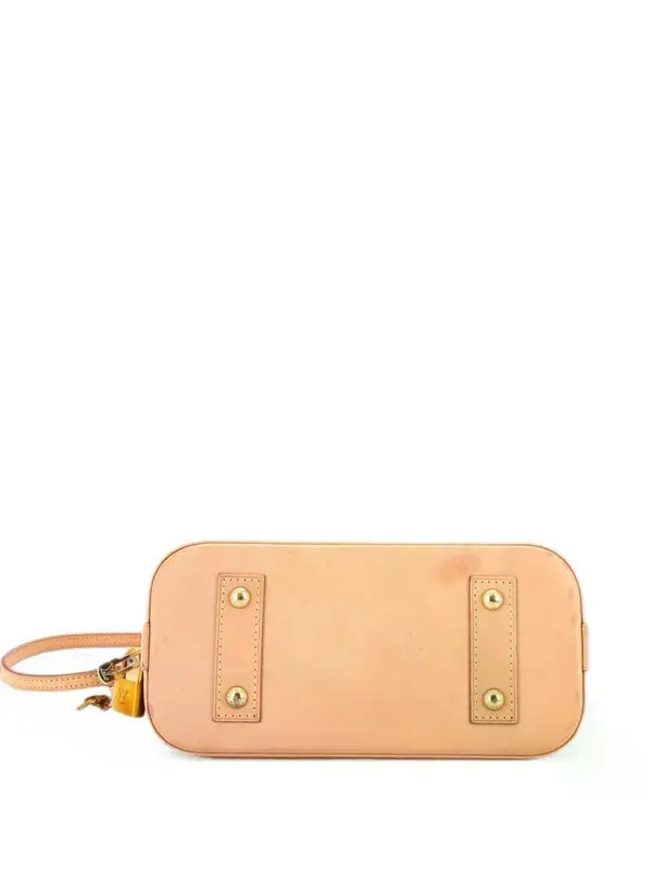 LOUIS VUITTON Alma Handbag Monogram Canvas Bb Crossbody Bag - Brown