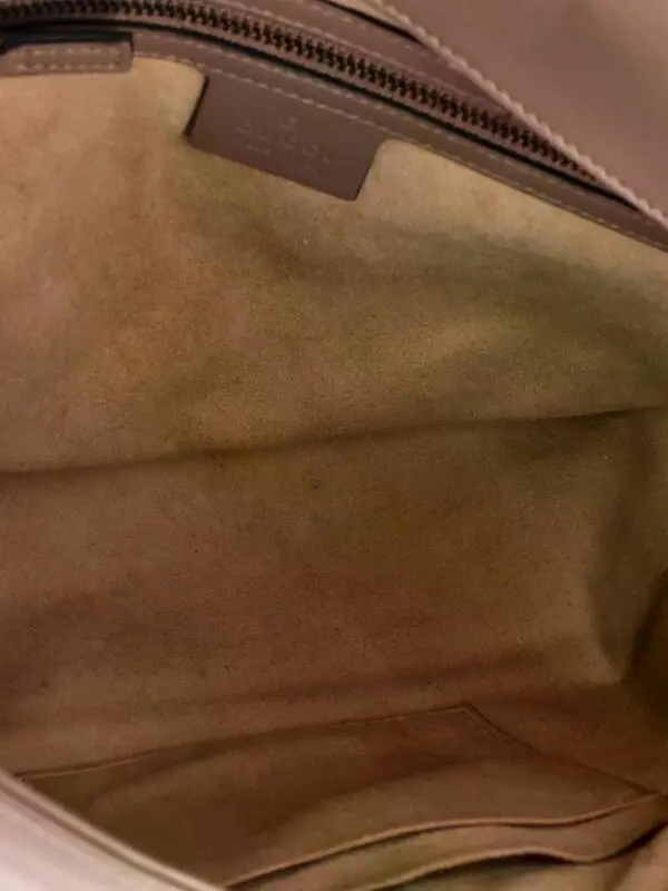 Gucci Gg Marmont Matelassé Leather Top Handle Flap Bag