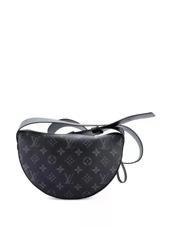 LOUIS VUITTON Moon Monogram Eclipse Canvas Crossbody Bag - Black