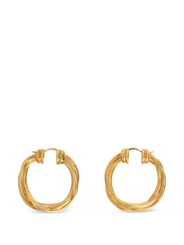 JIL SANDER Tangle Knot-detail Earrings