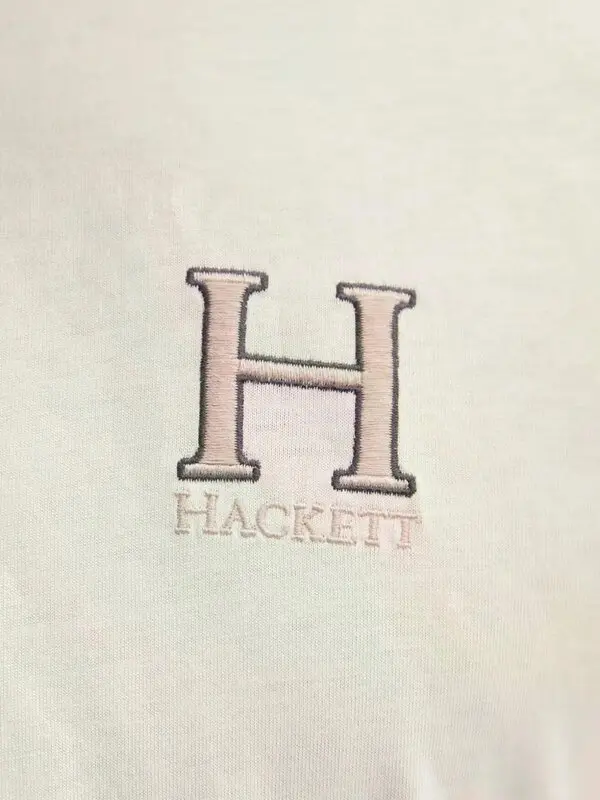 HACKETT LONDON Embroidered-logo Cotton T-shirt