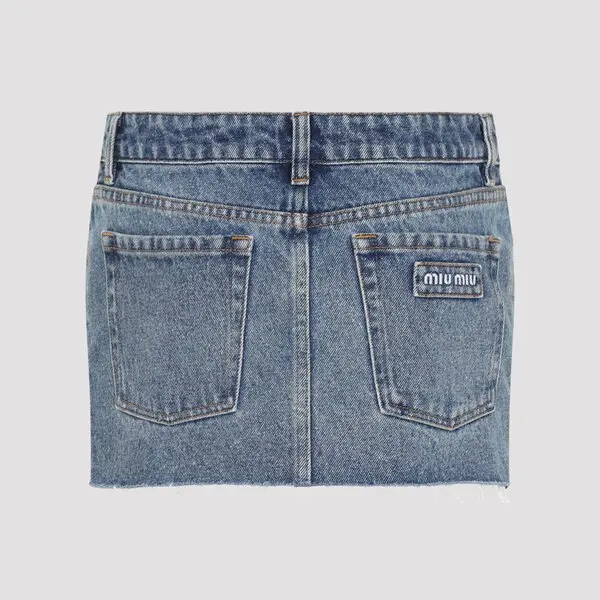 Miu Miu Denim Skirt