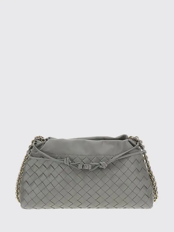 Bottega Veneta Woven Clutch - Gold