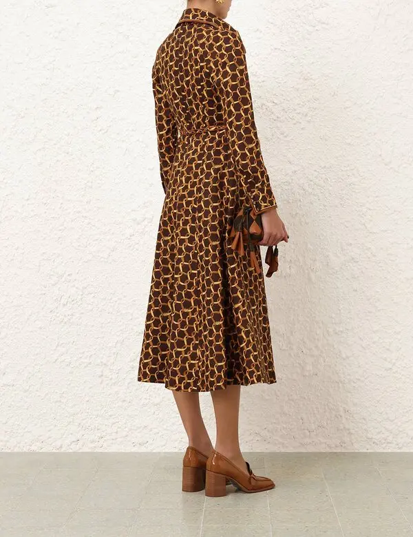 Zimmermann Panelled Midi Dress