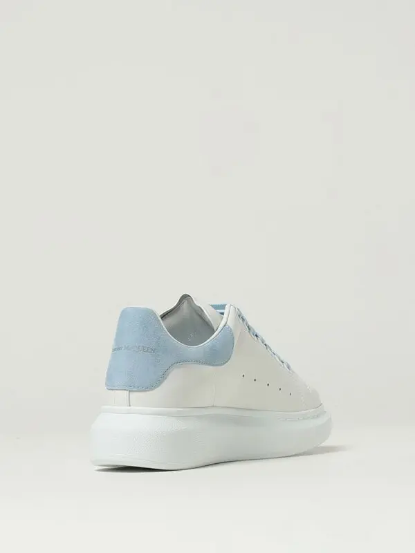 Alexander McQueen Oversize Leather Sneakers - White 2