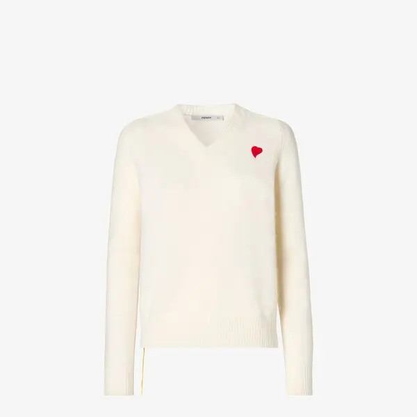 Fendi Jumper - White