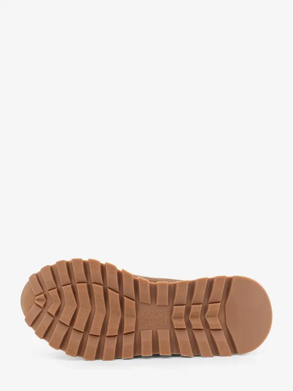 Brunello Cucinelli Suede Sneakers With Monili Embellishment