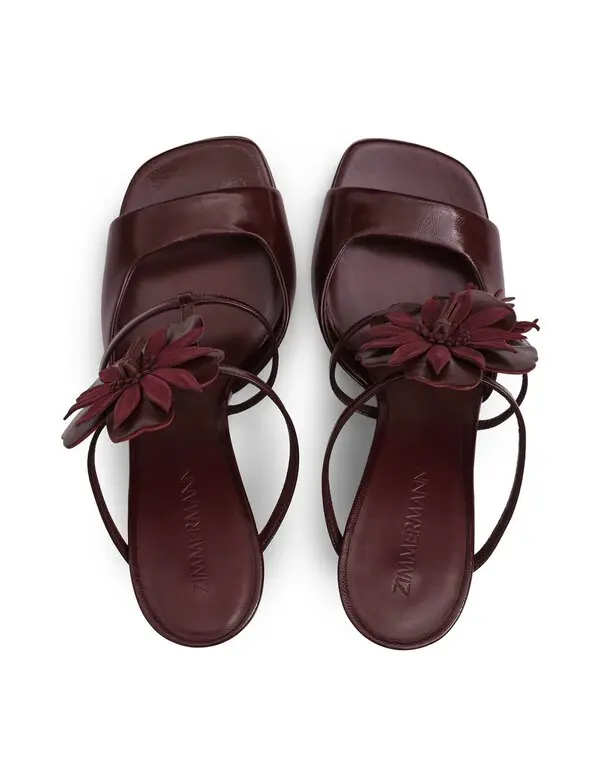 Zimmermann Belara Wedge 85 - Mahogany