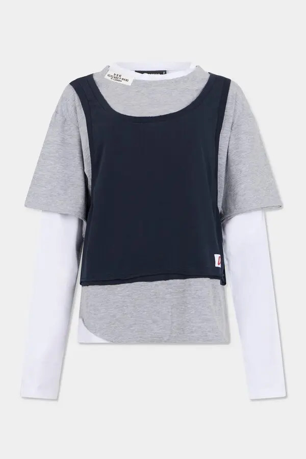 Dsquared2 Layered2 Breezy Fit Pullover - Black