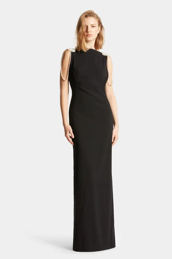 Dsquared2 One Shoulder Evening Dress
