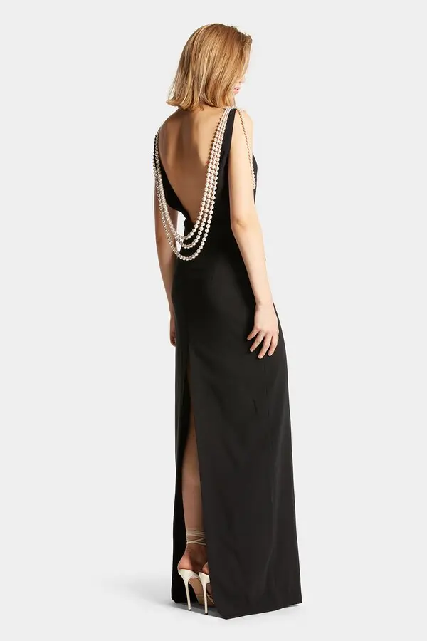 Dsquared2 One Shoulder Evening Dress
