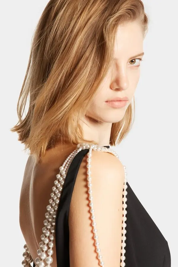 Dsquared2 One Shoulder Evening Dress