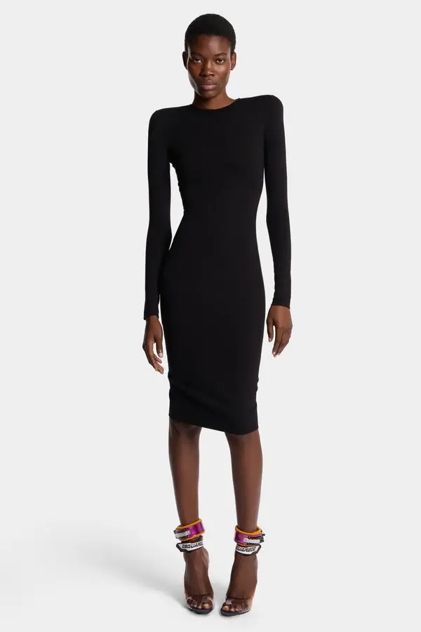 Dsquared2 Après Ski Long Sleeve Jersey Dress