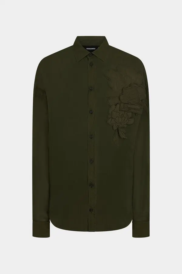 Dsquared2 Blossom Patch Shirt