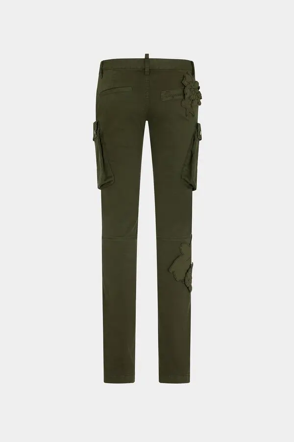 Dsquared2 Blossom Patch Cargo Pants