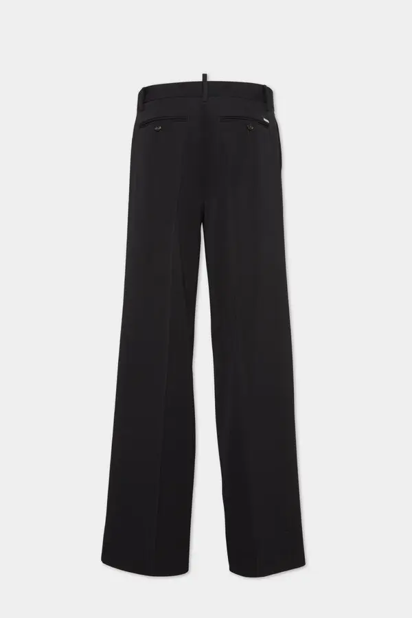 Dsquared2 Stretch Worsted Wool Giant Trousers