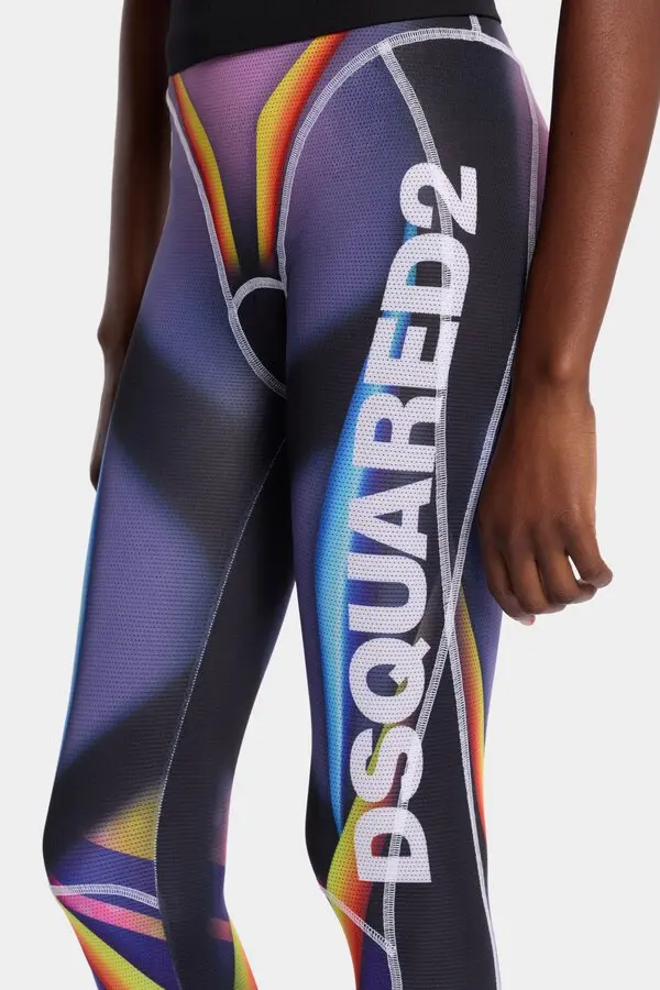 Dsquared2 Skiers Printed Jersey Pant