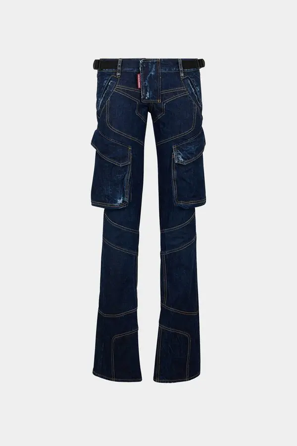 Dsquared2 Skiers Snowboard Venus Jeans - Blue
