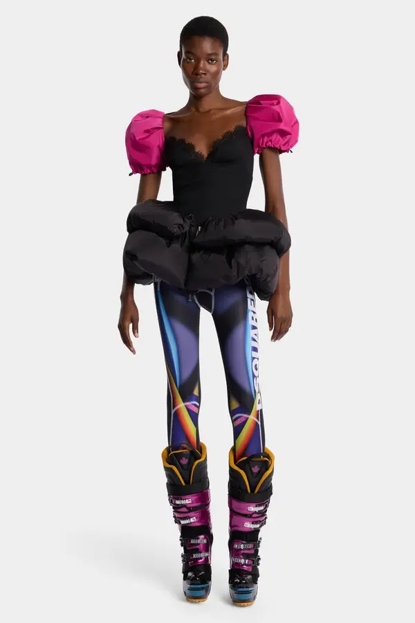 Dsquared2 Ski Pass Down Mini Skirt