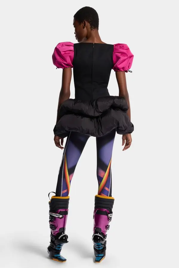 Dsquared2 Ski Pass Down Mini Skirt