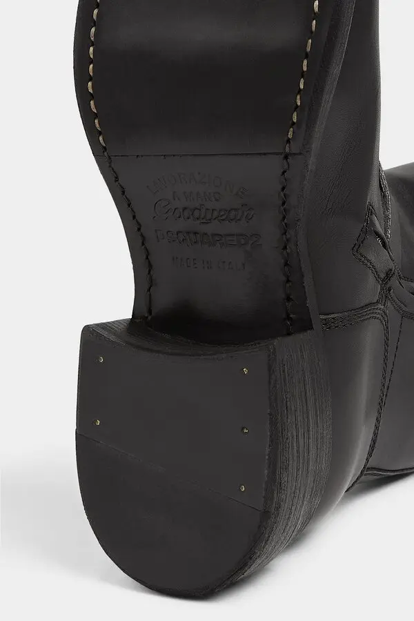 Dsquared2 Harley Biker Boots