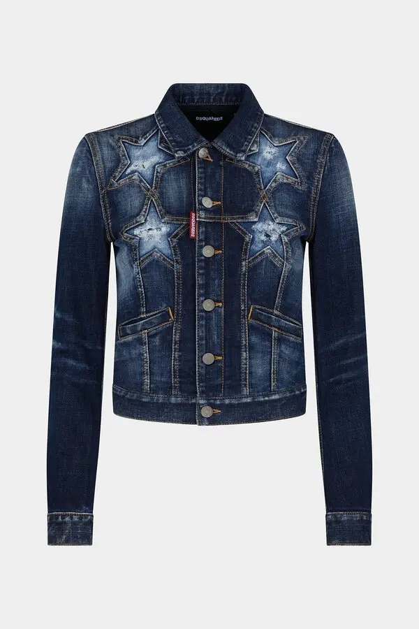 Dsquared2 Medium Super Star Wash Classic Jeans Jacket