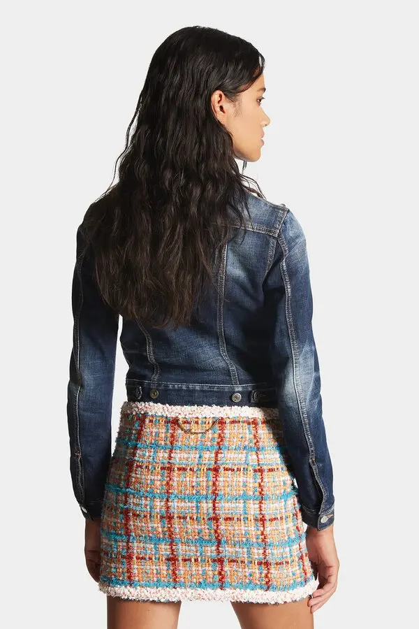 Dsquared2 Medium Super Star Wash Classic Jeans Jacket