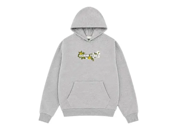 DENIM TEARS Floral Logo Hoodie