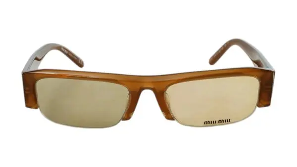 Miu Miu Half Frame Sunglasses