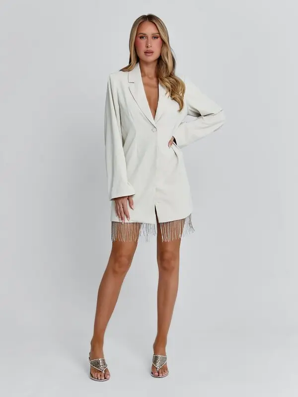 OUTCAST Soho Blazer Ivory