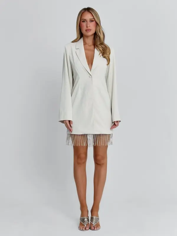 OUTCAST Soho Blazer Ivory