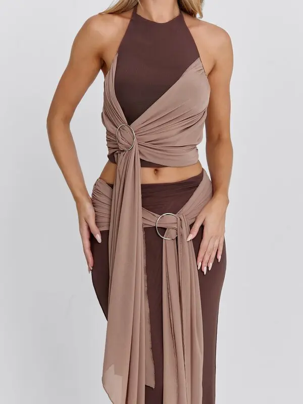 OUTCAST Nerina Top Chocolate