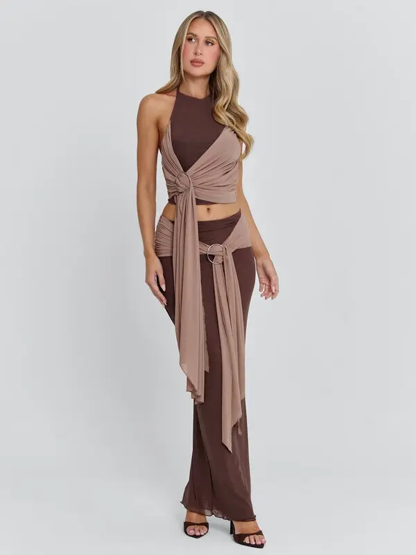 OUTCAST Nerina Top Chocolate