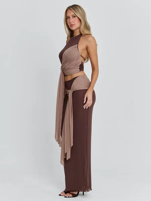 OUTCAST Nerina Top Chocolate