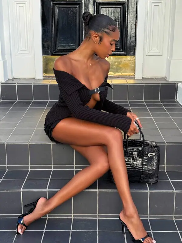 OUTCAST Colby Long Sleeve Top - Black
