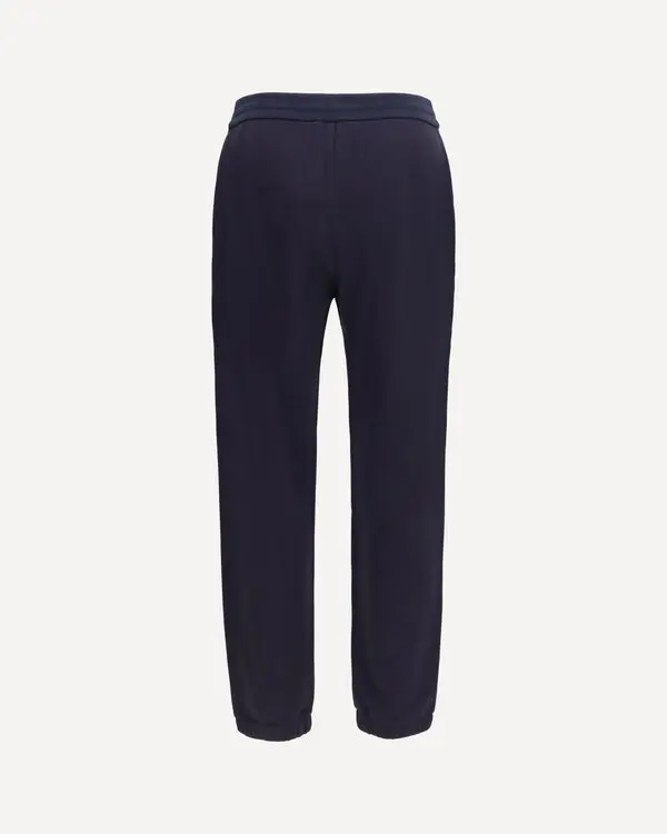 Loro Piana Sea Island Cotton & Cashmere Blend Trousers - Blue