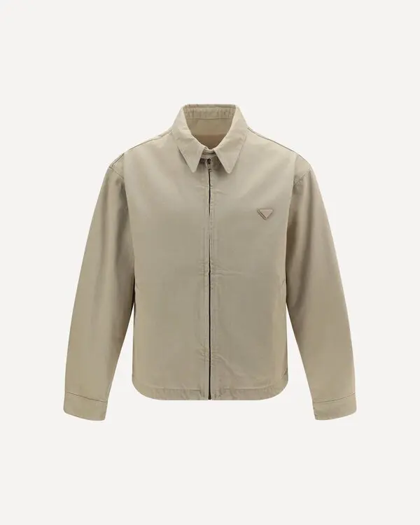 Prada Denim Blouson Jacket