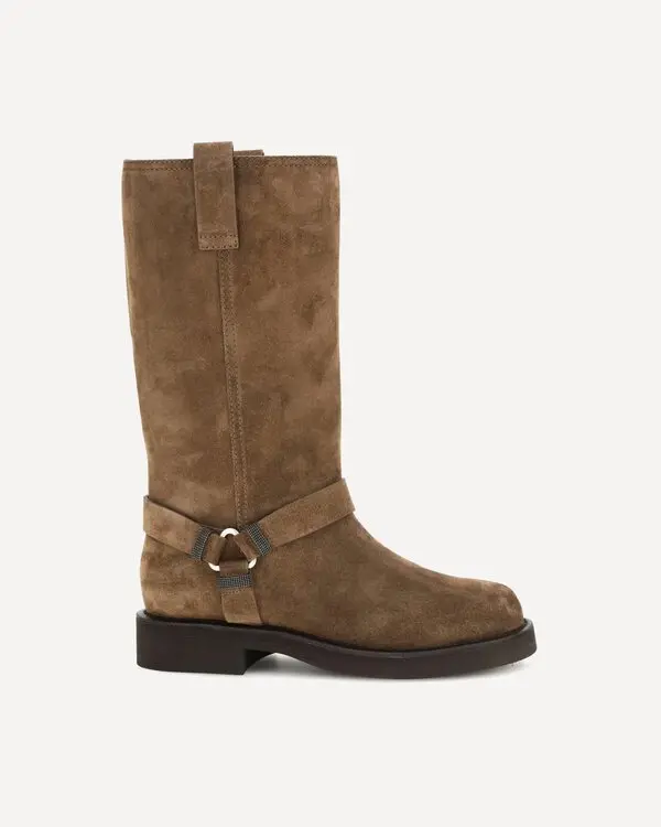 Brunello Cucinelli Suede Boots