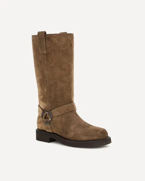 Brunello Cucinelli Suede Boots