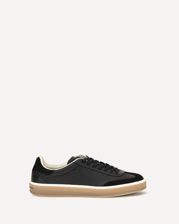 Loro Piana Tennis Walk Sneakers - Black