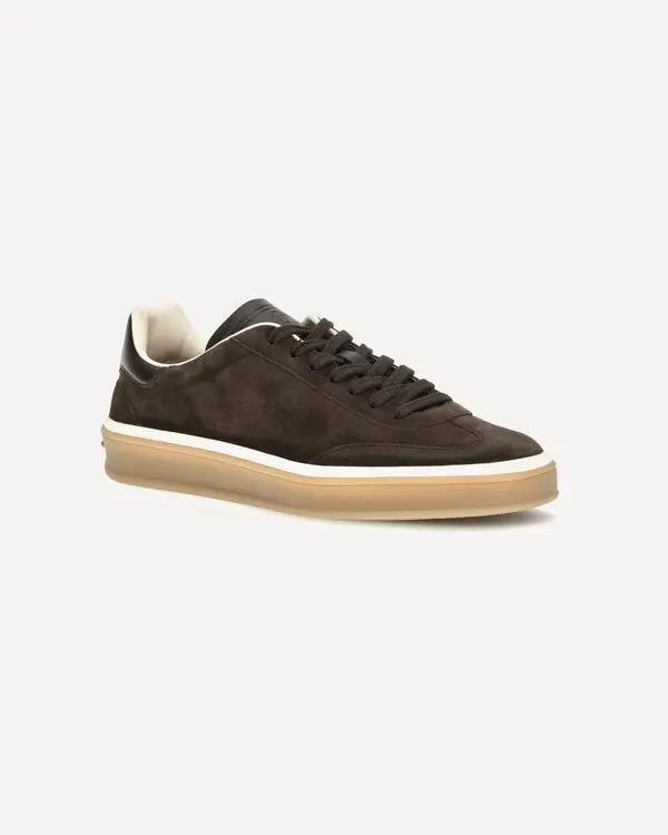 Loro Piana Suede Tennis Walk Sneakers