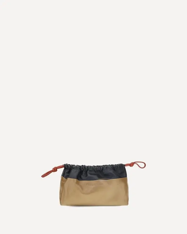 Pierre Hardy Twin Clutch Bag - Beige