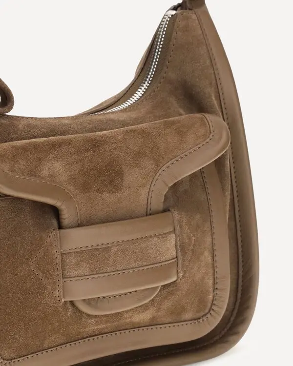 Pierre Hardy Alpha Day Miss Leather Shoulder Bag